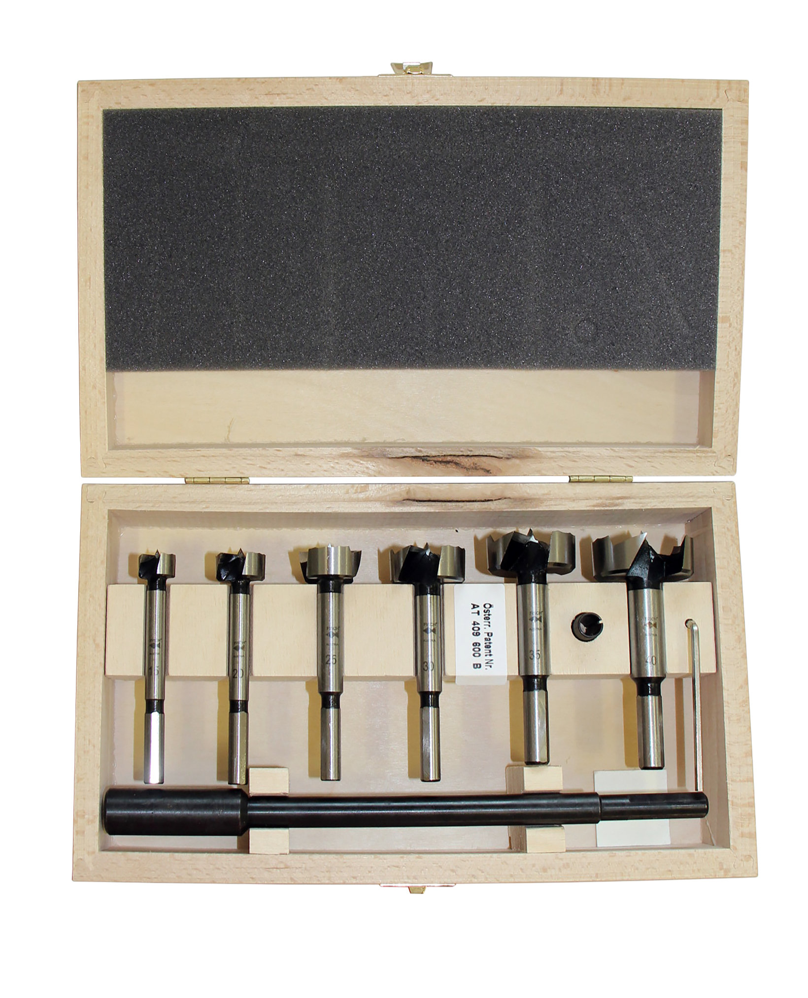 Fisch WAVE CUTTER-Forstnerbohrer Set, 6-teilig, Ø 25 - 40 mm | tischler ...